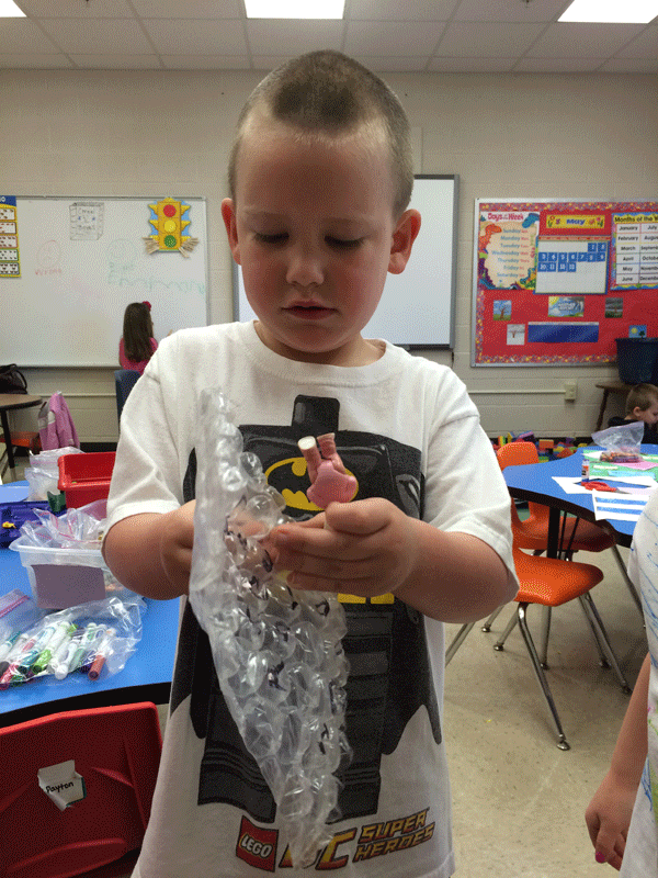 Bubble Wrap and the Alphabet