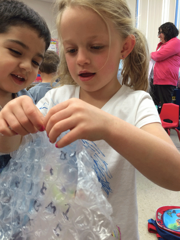 Bubble Wrap and the Alphabet